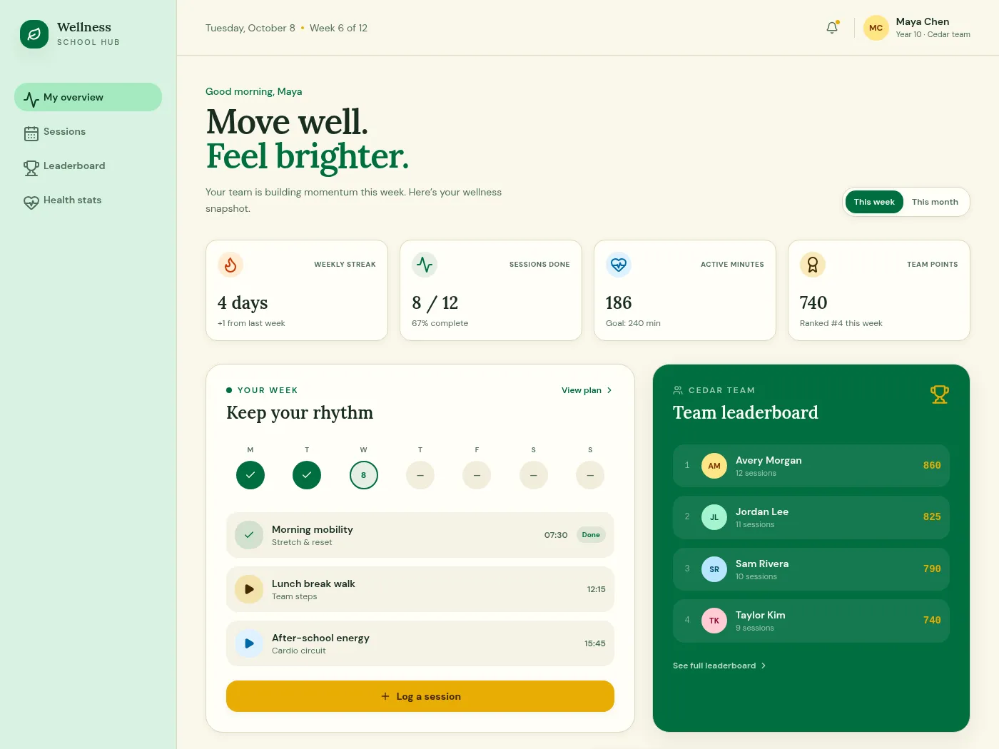 Wellness School Hub