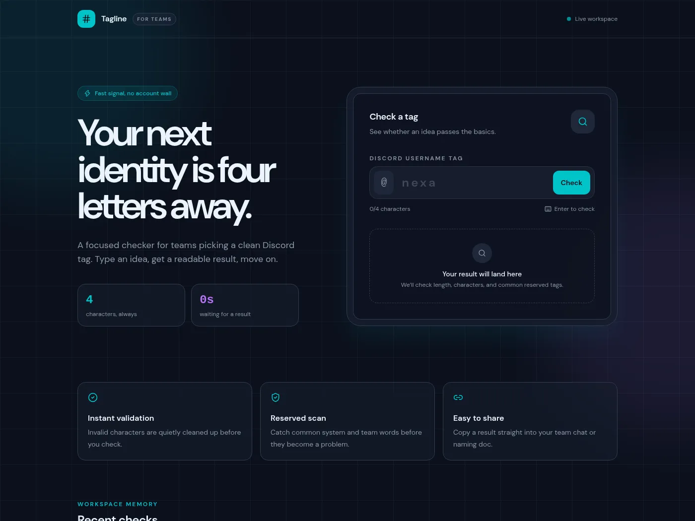 Discord Tag Checker