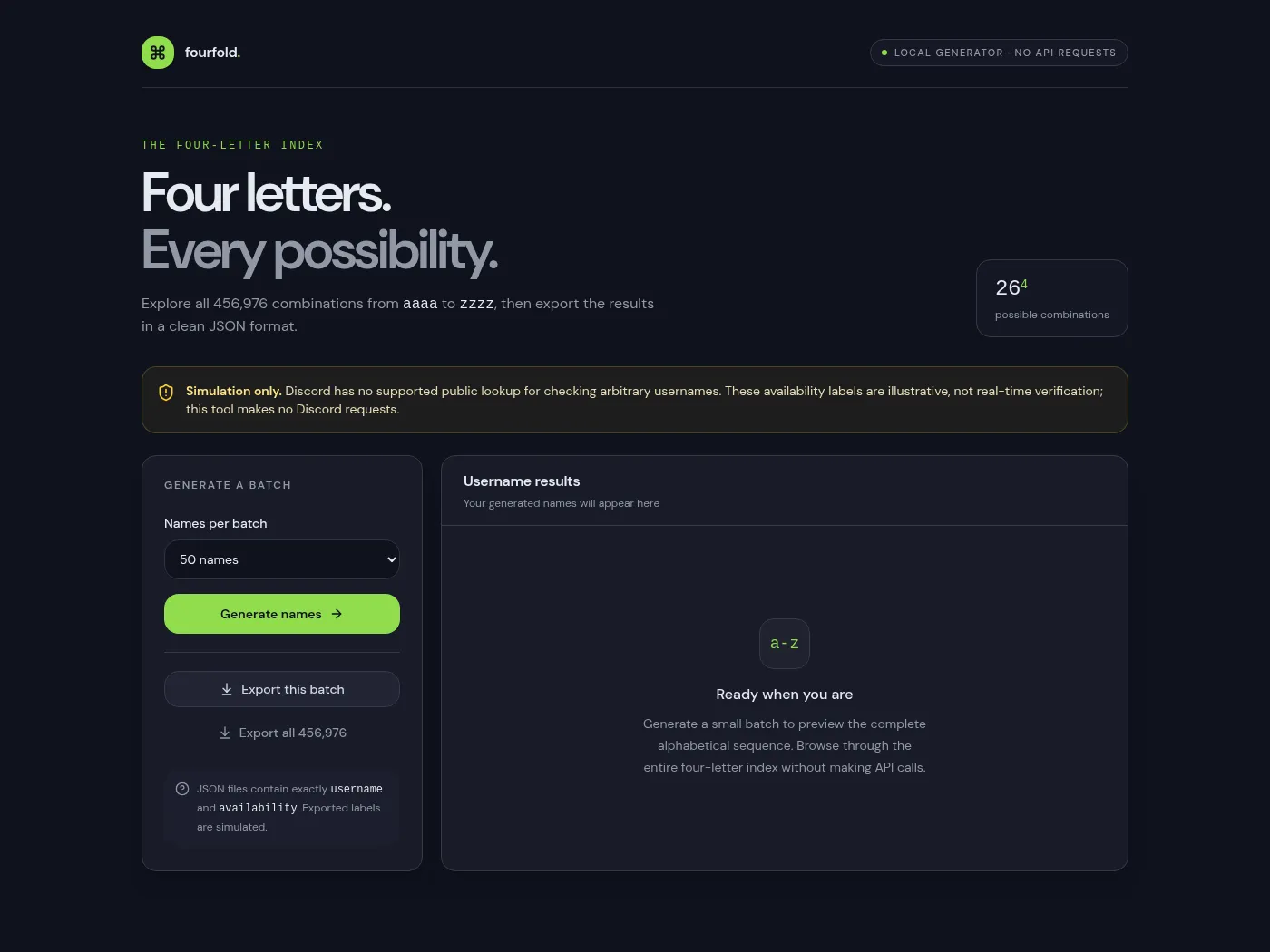 Discord 4L Name Checker