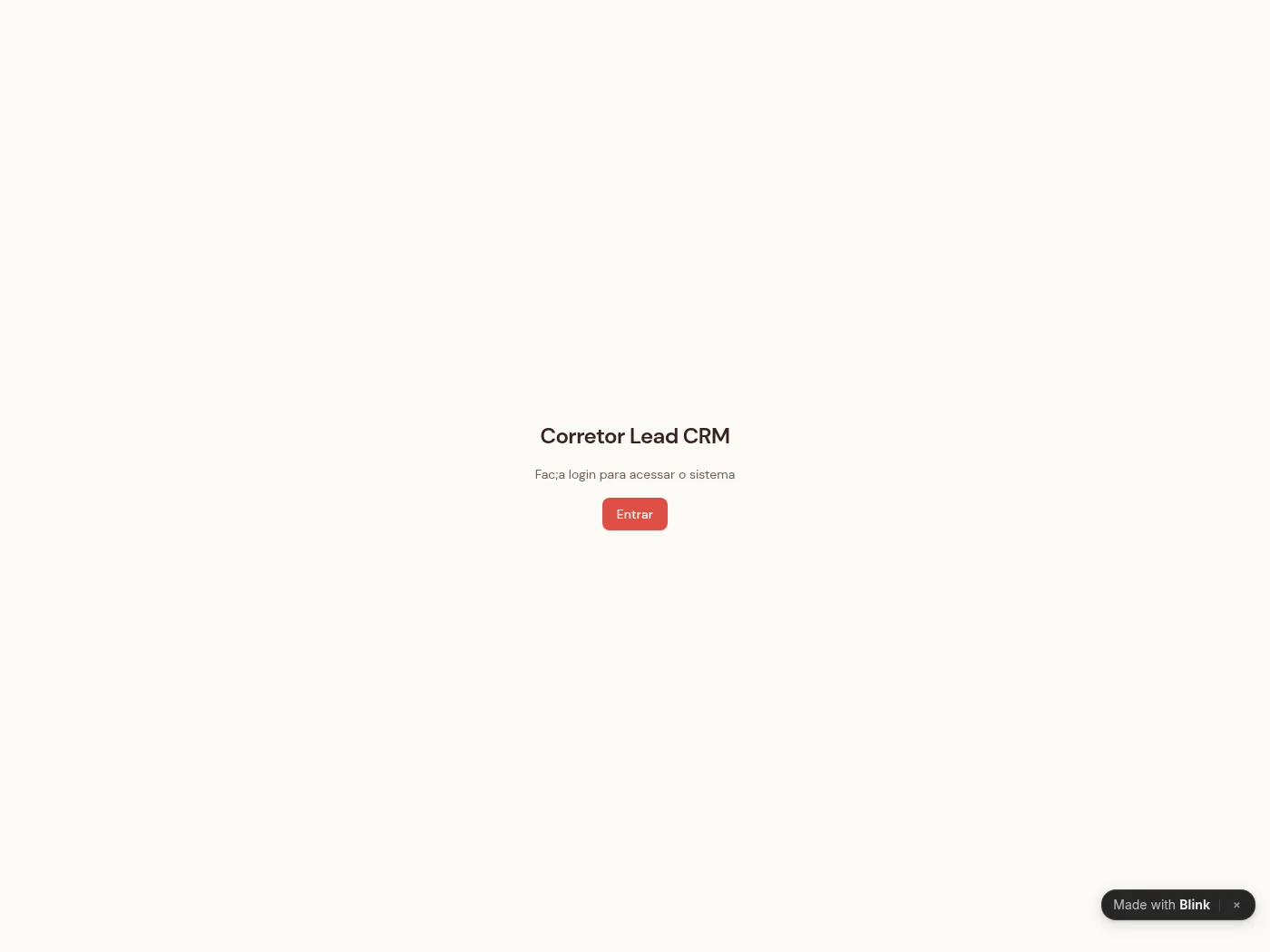 Corretor Lead CRM