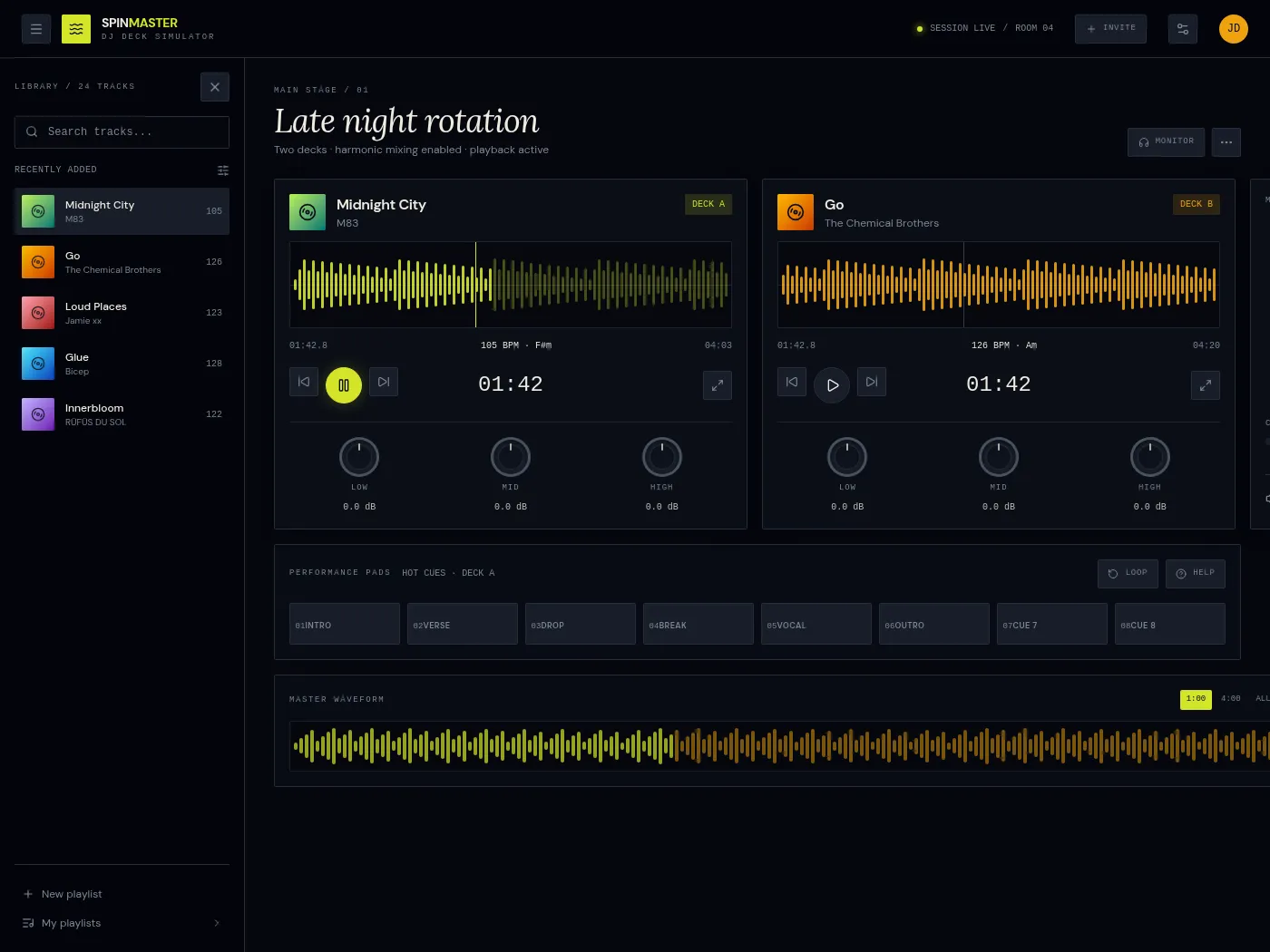 SpinMaster DJ Deck