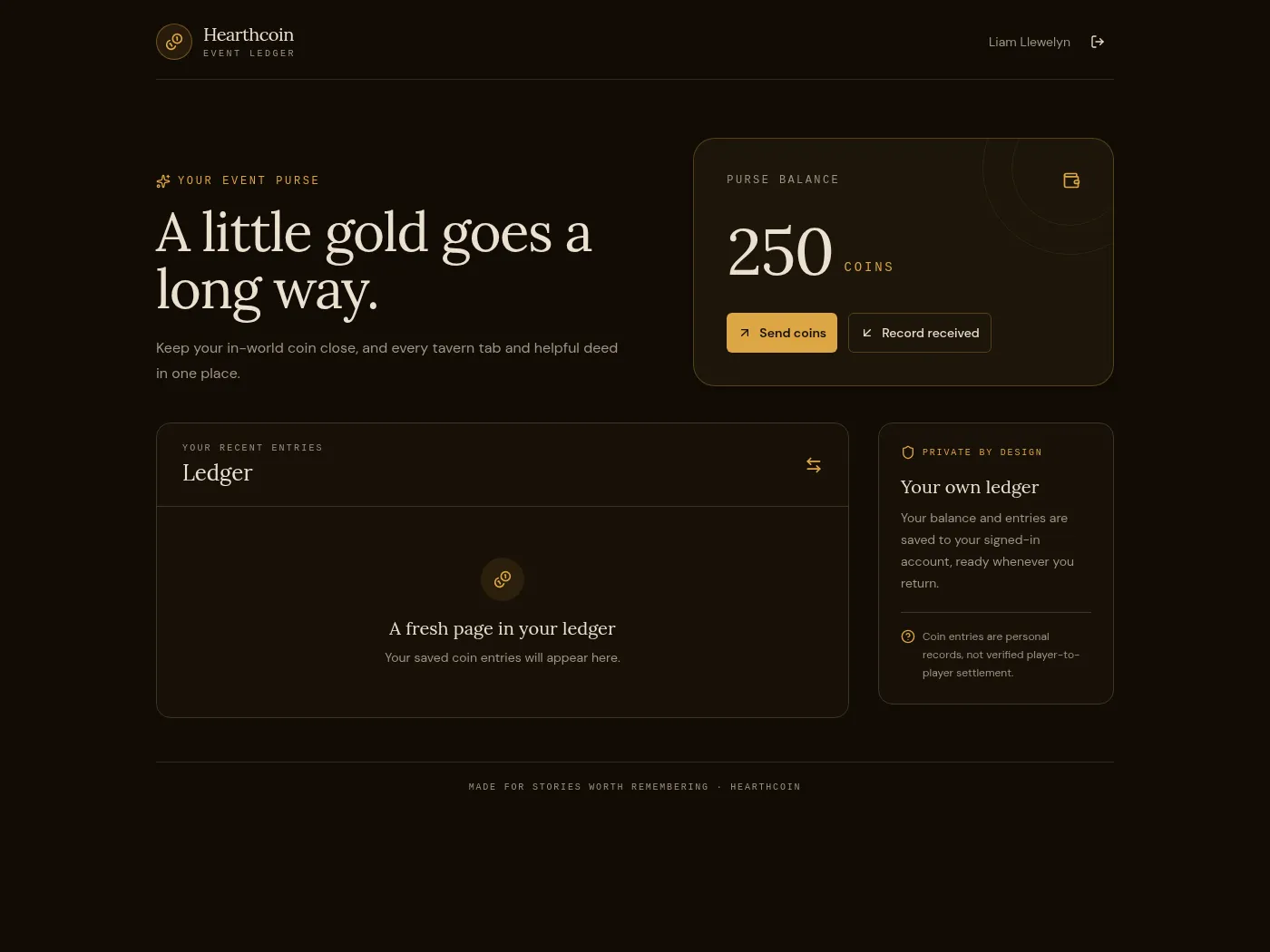 LARP Coin Exchange