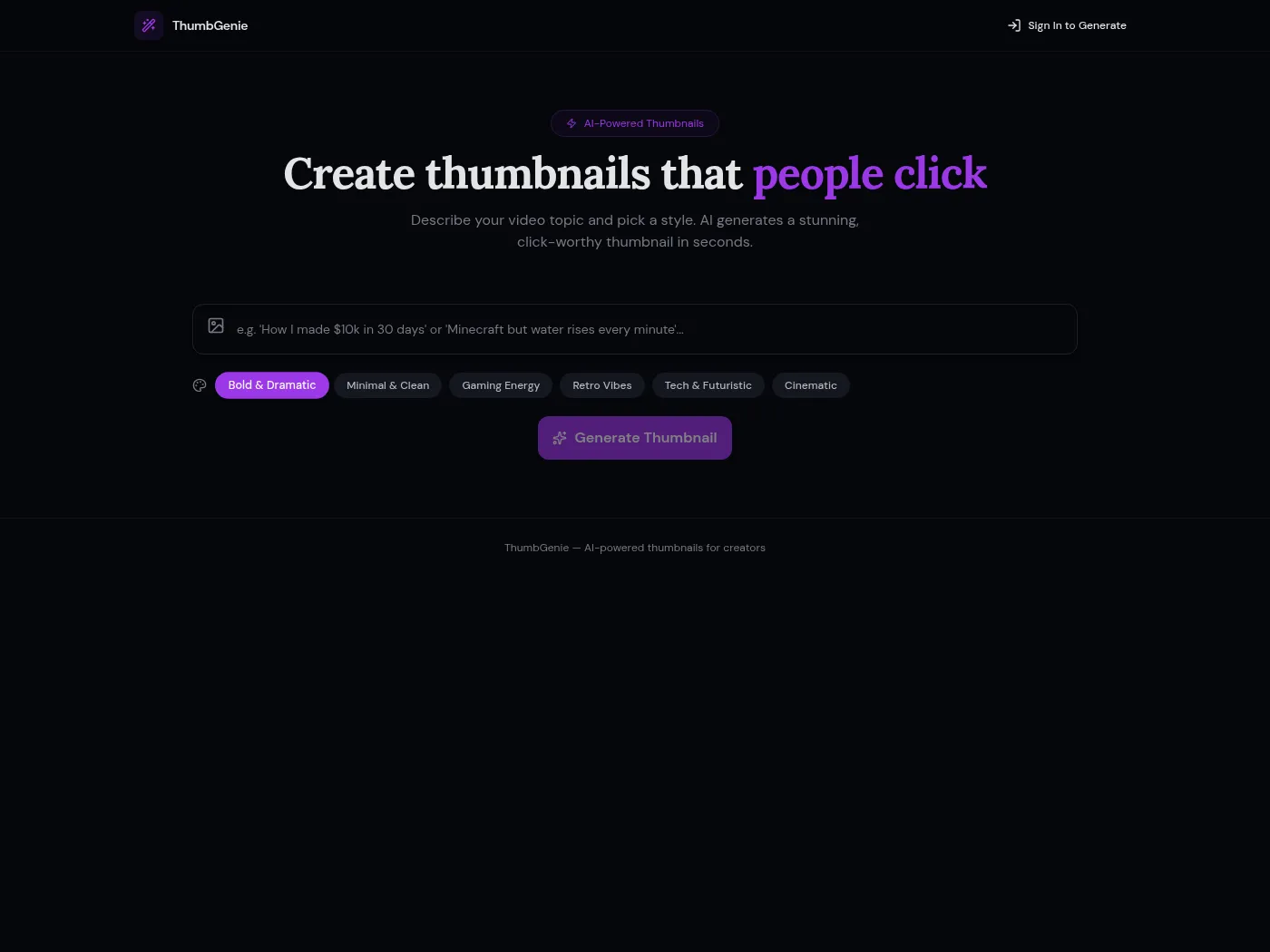 ThumbGenie