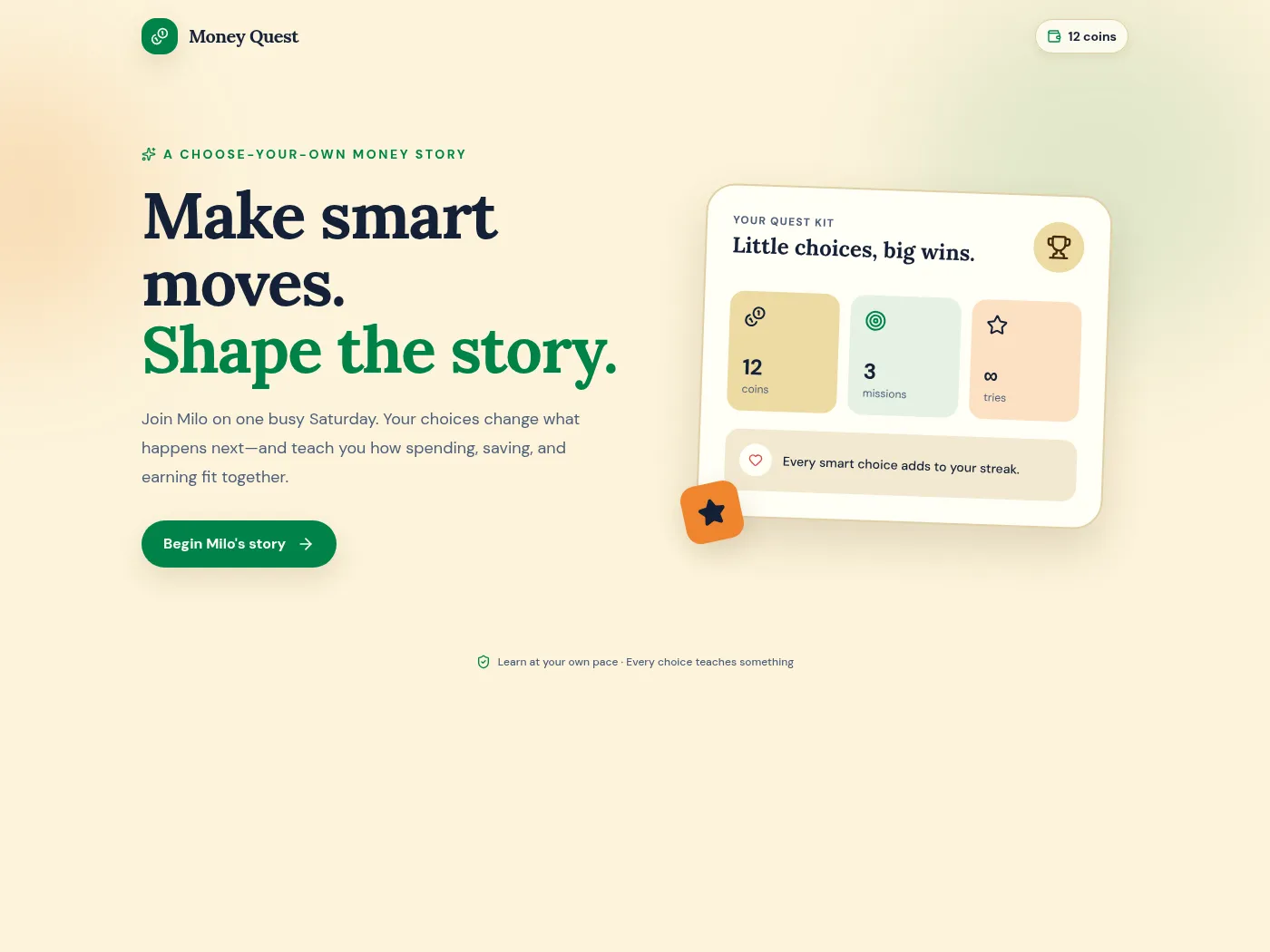 MoneyWise Kids Game