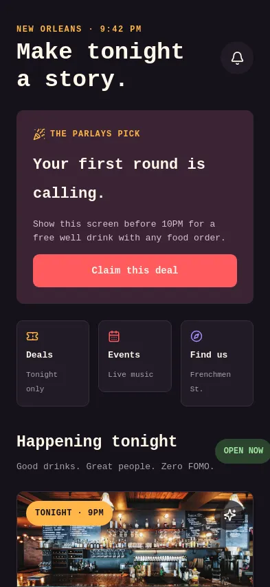 Parlays Nightlife Hub