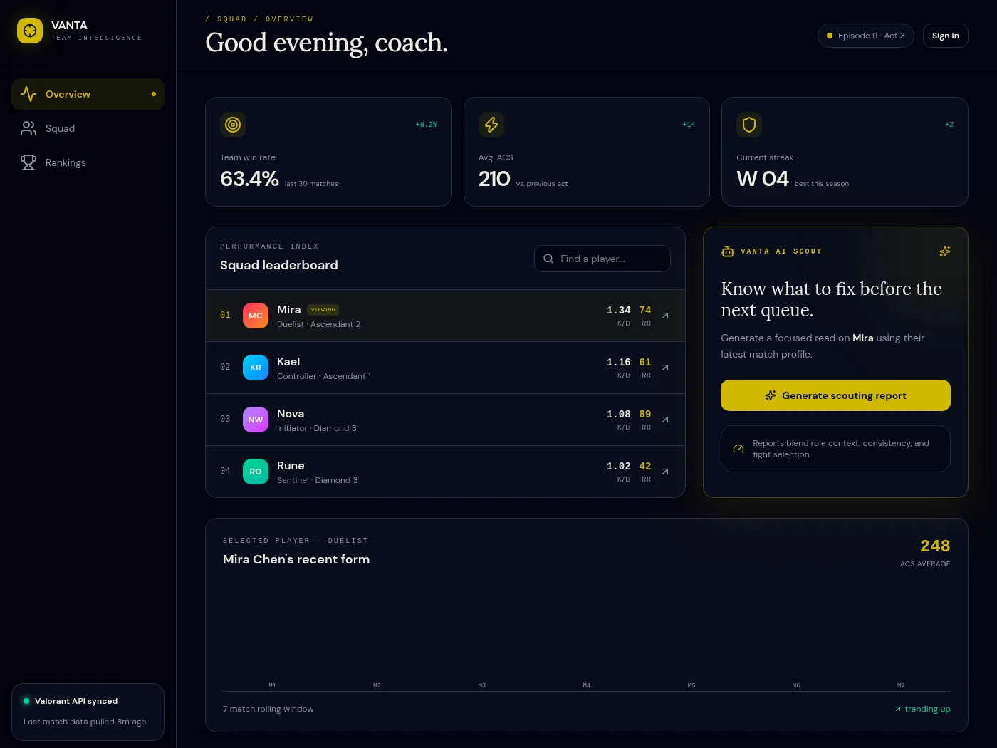 Valorant AI Stats Tracker