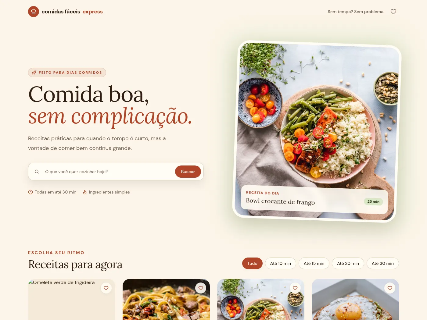 Comidas Fáceis Express