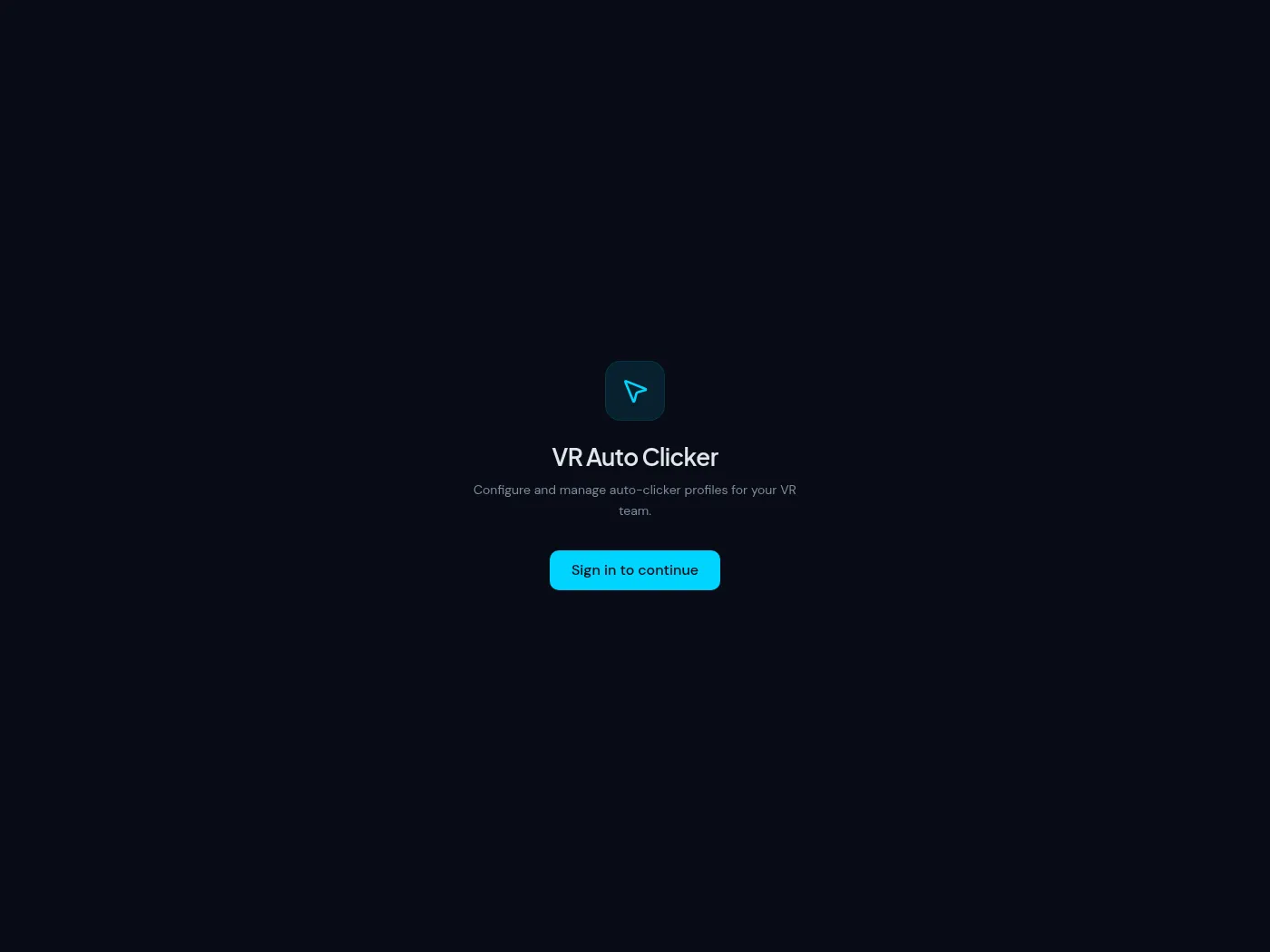 VR Auto Clicker