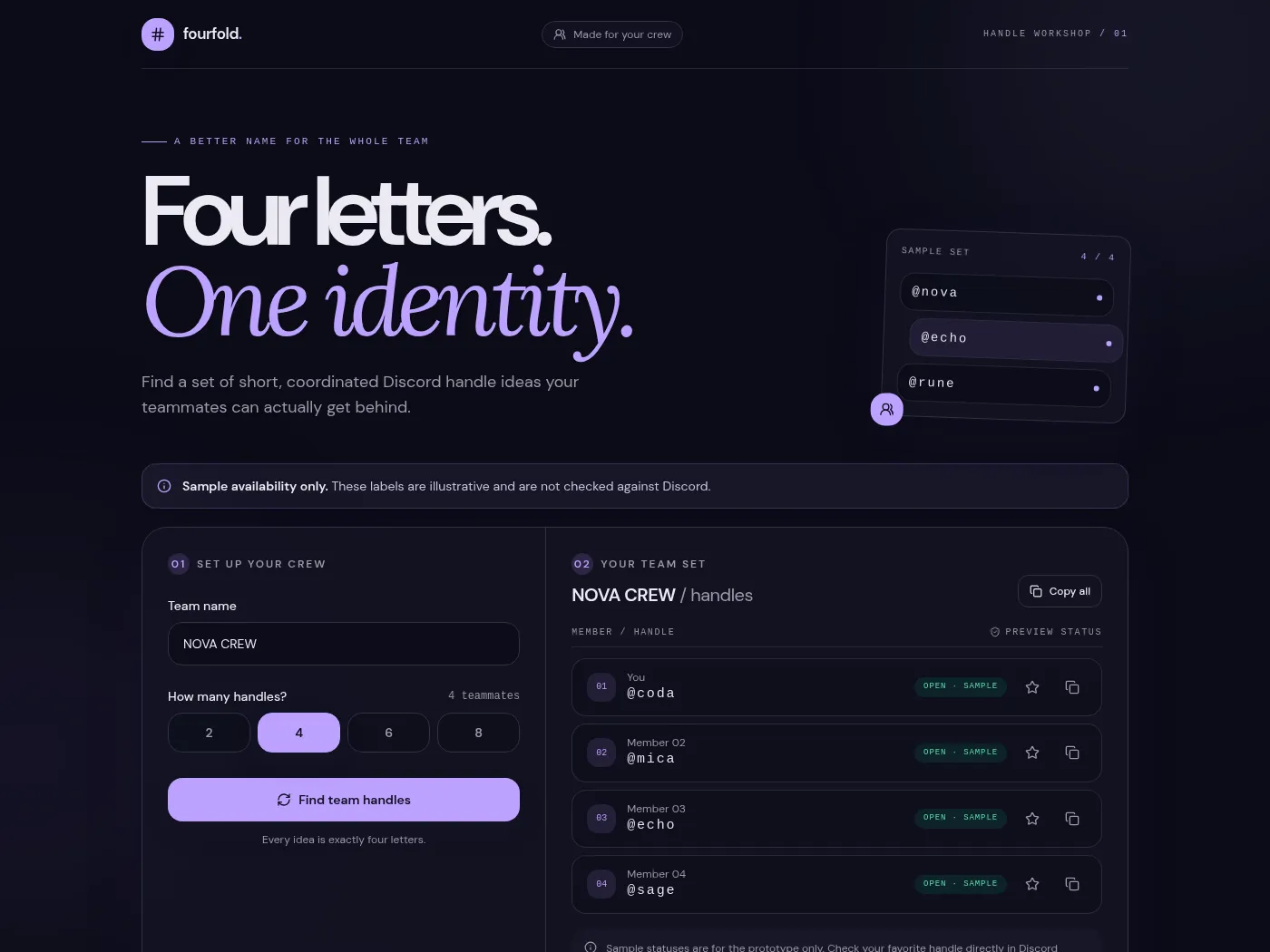 Discord Handle Finder
