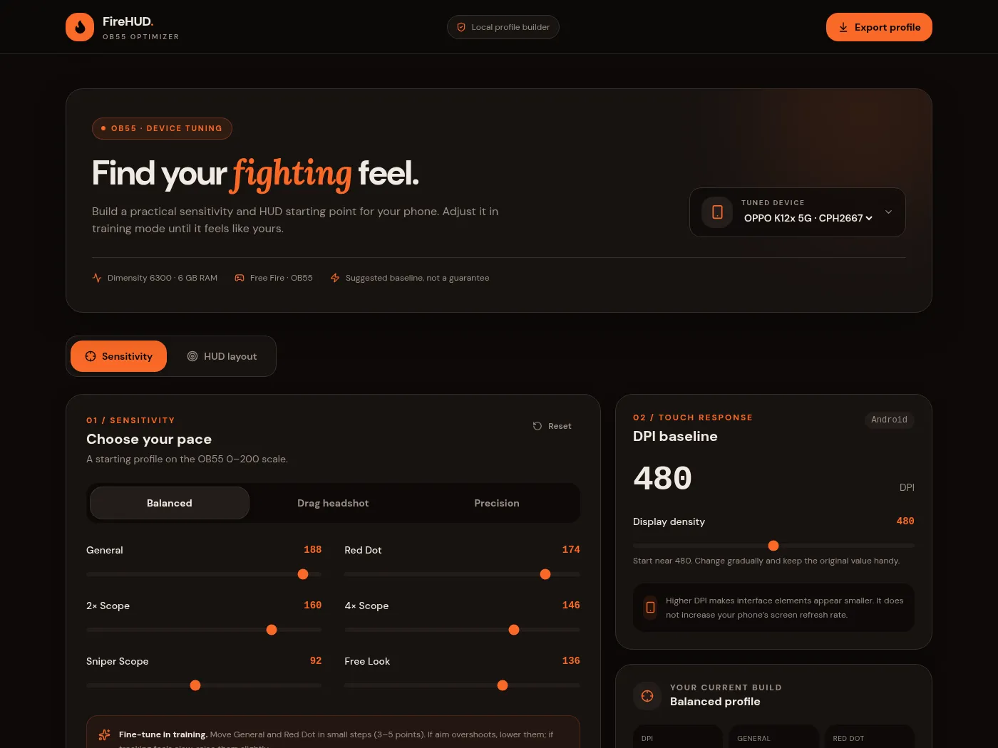 FireHUD Optimizer