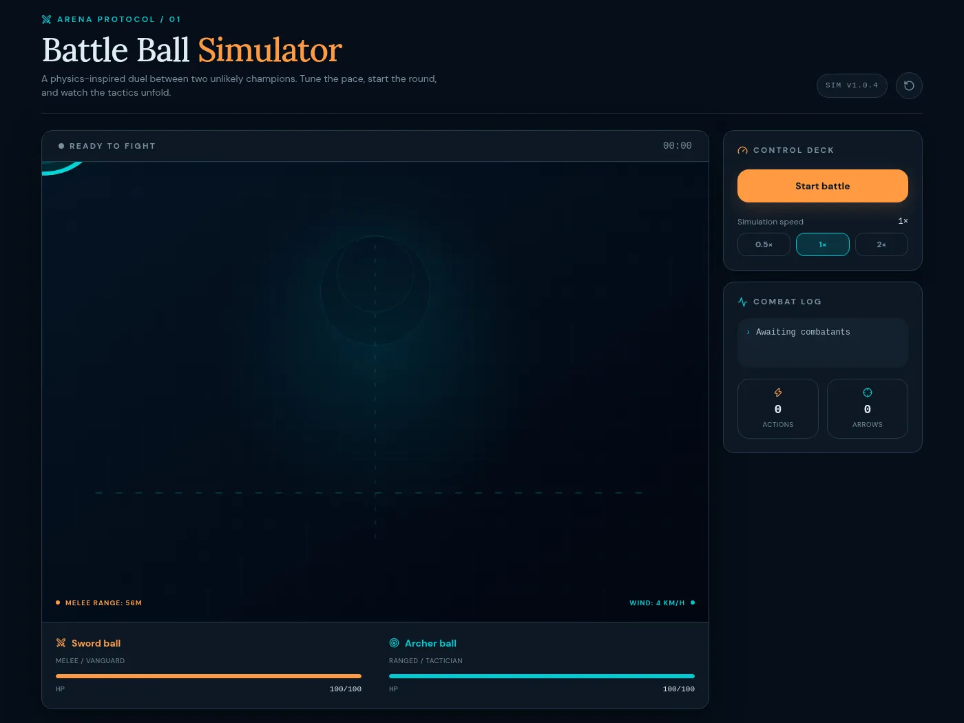 Battle Ball Simulator