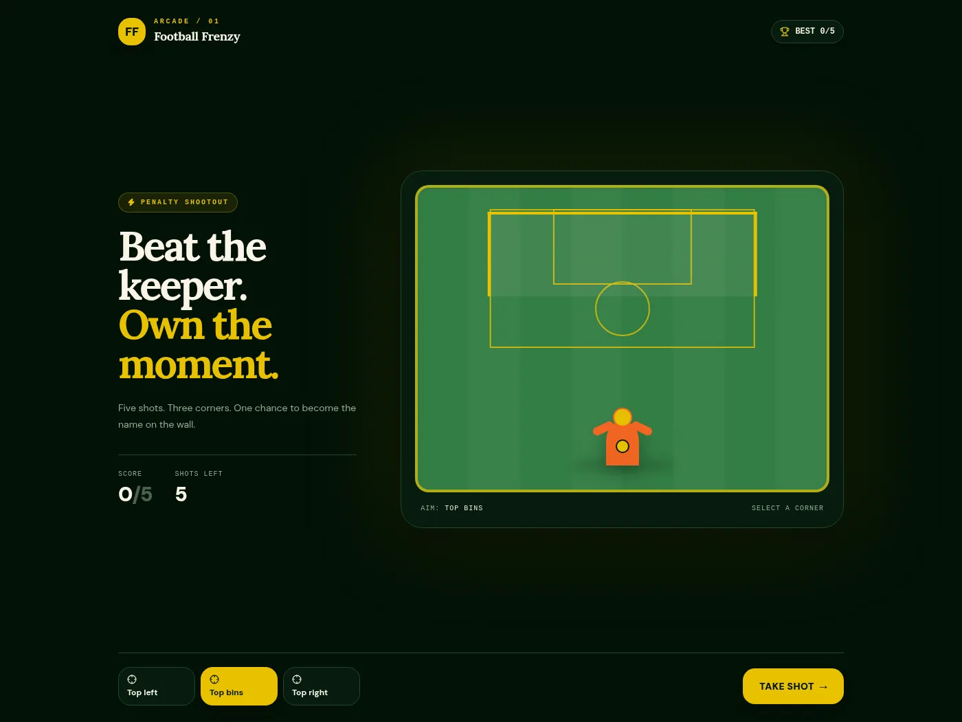Football Frenzy Game