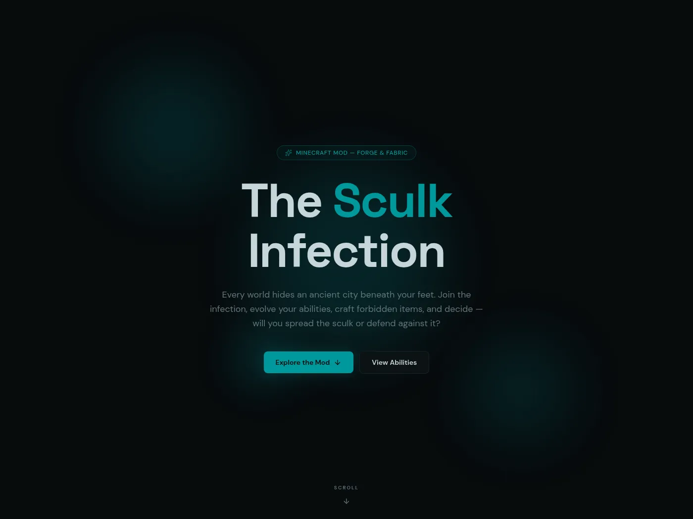 Sculk Infection Mod Hub