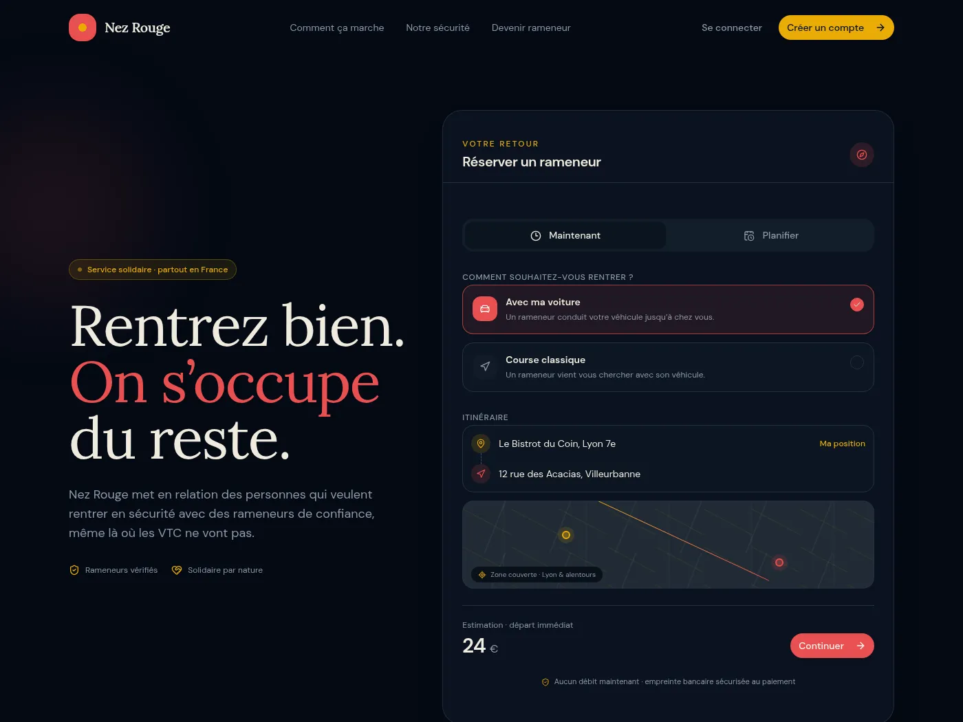 Nez Rouge Platform
