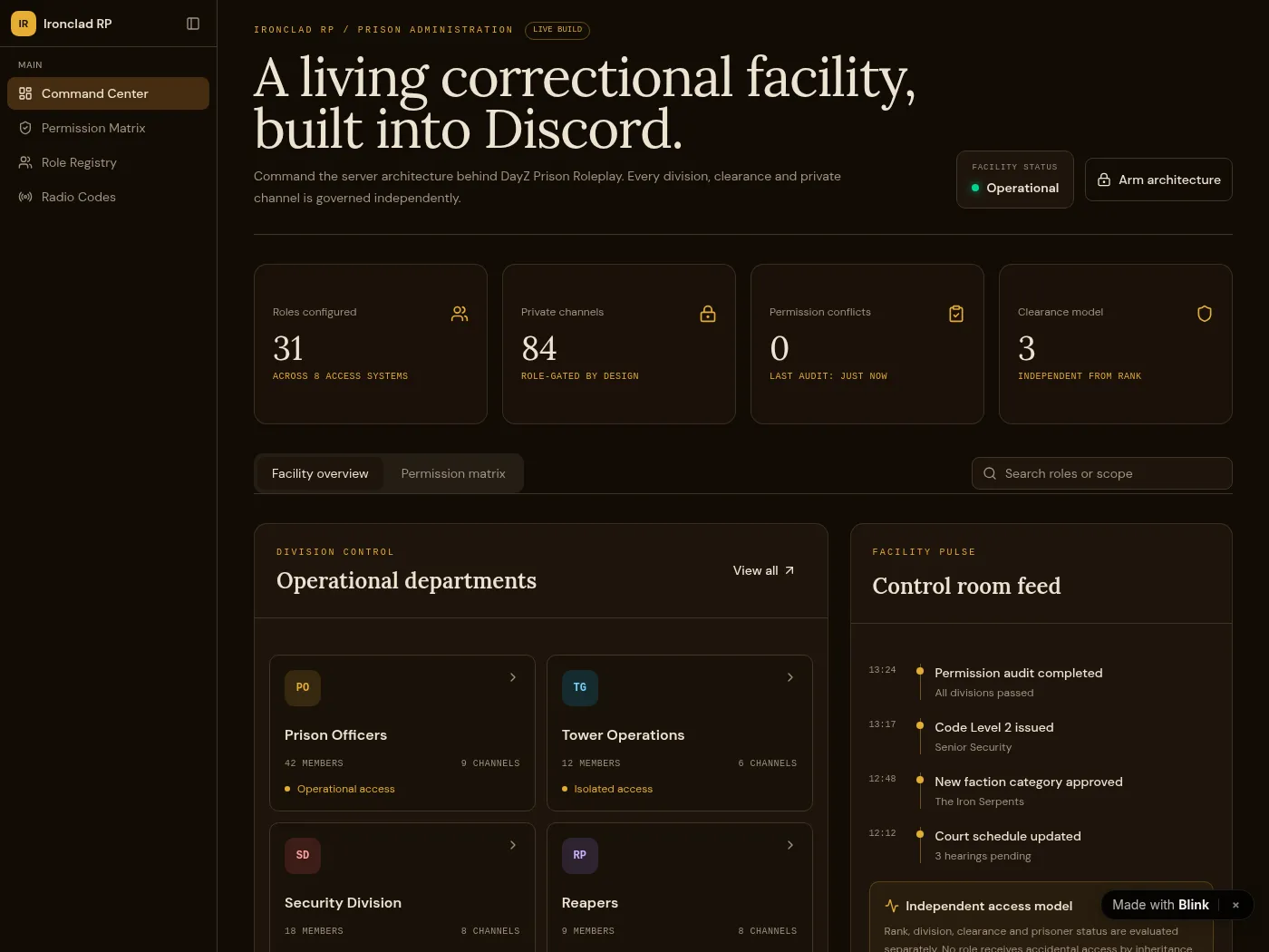 PrisonRP Discord Builder