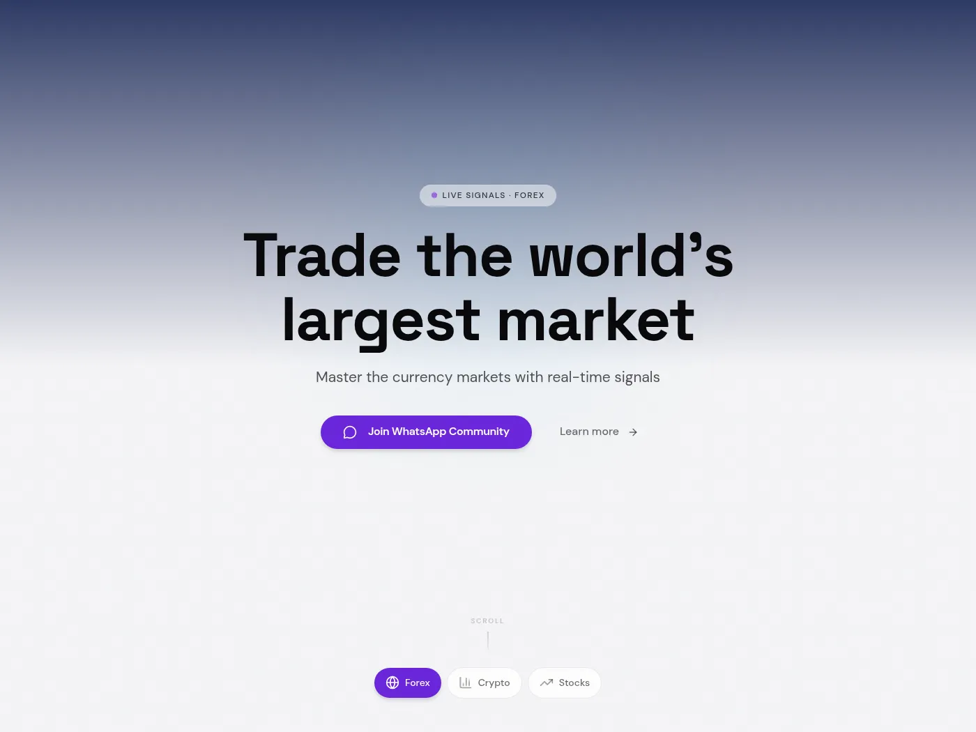 Y.L Trading Webpage