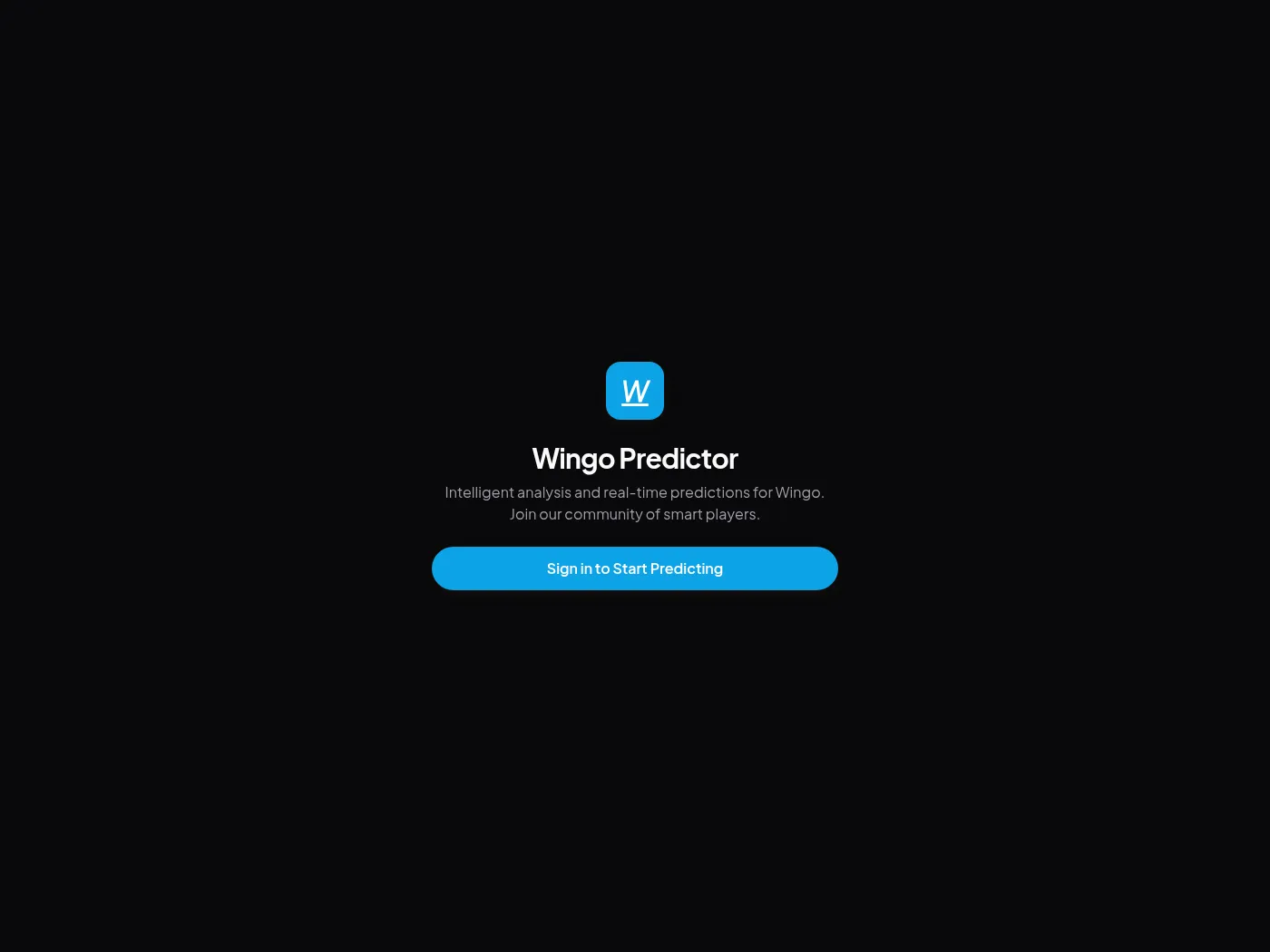 Wingo Predictor