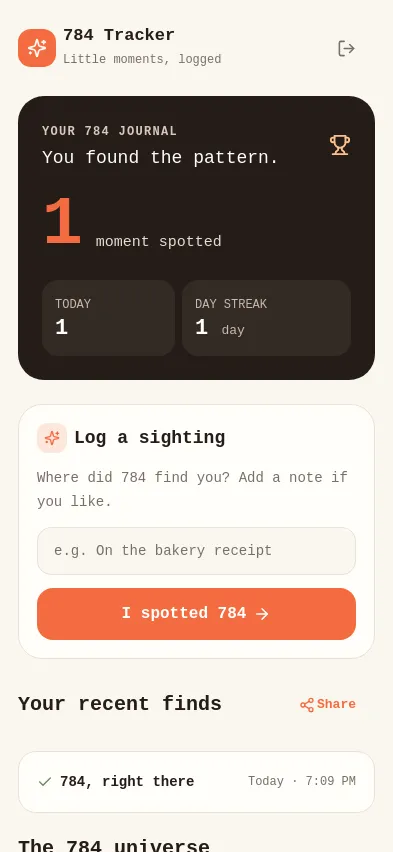 784 Tracker