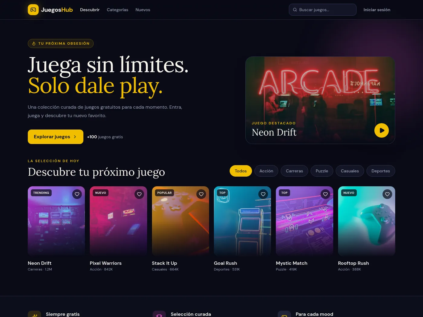 JuegosHub