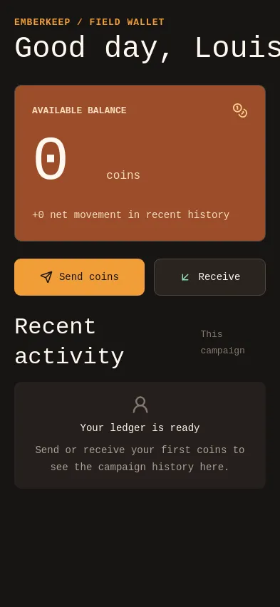 LARP Wallet App