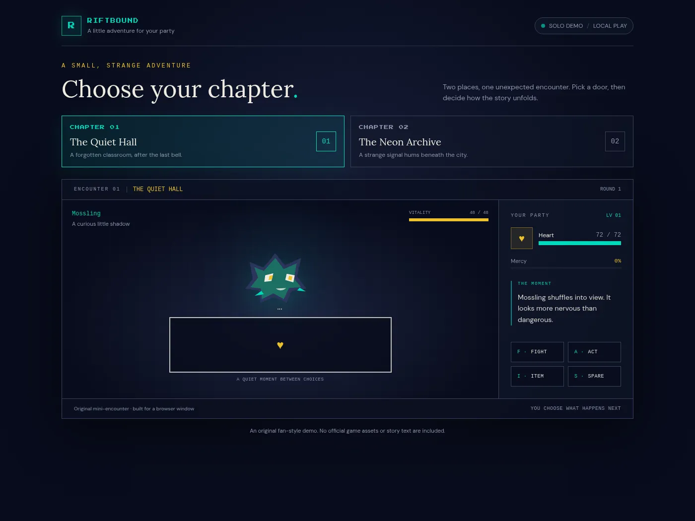 Deltarune Web Revival