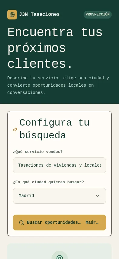 J3N Tasaciones Finder