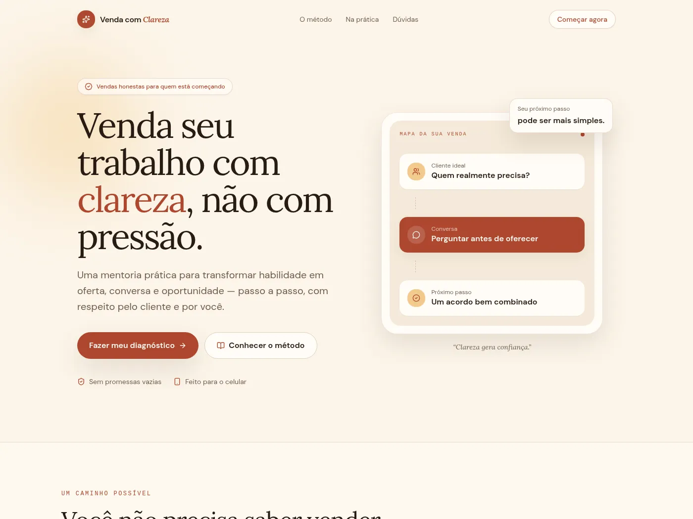 Mentoria de Vendas Online