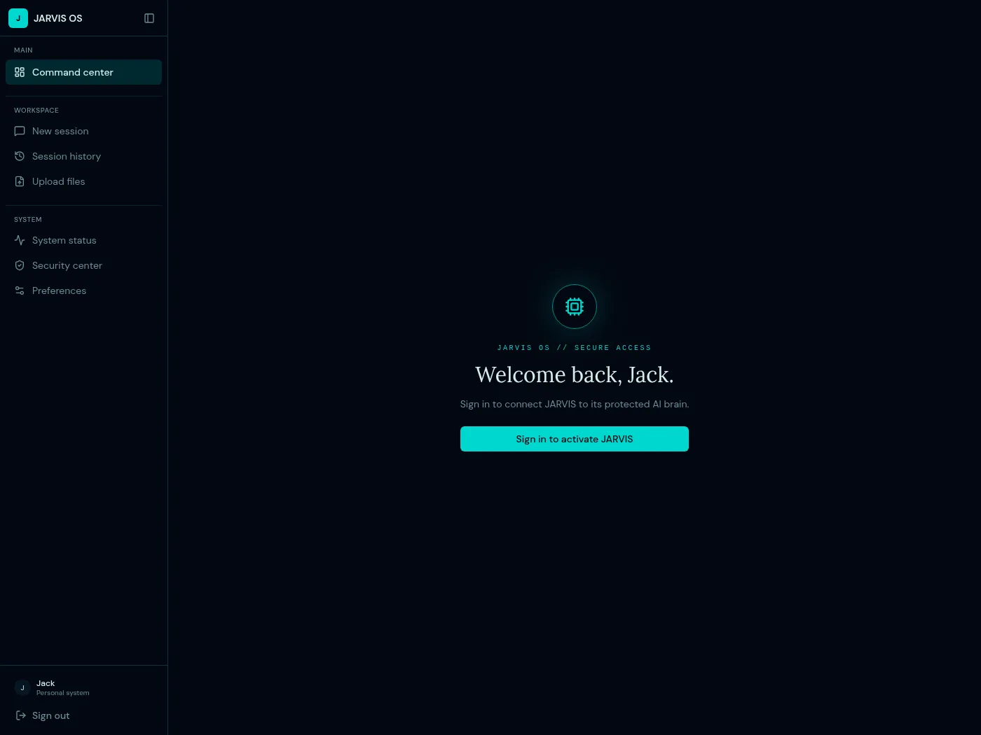 Jarvis AI Voice Assistant