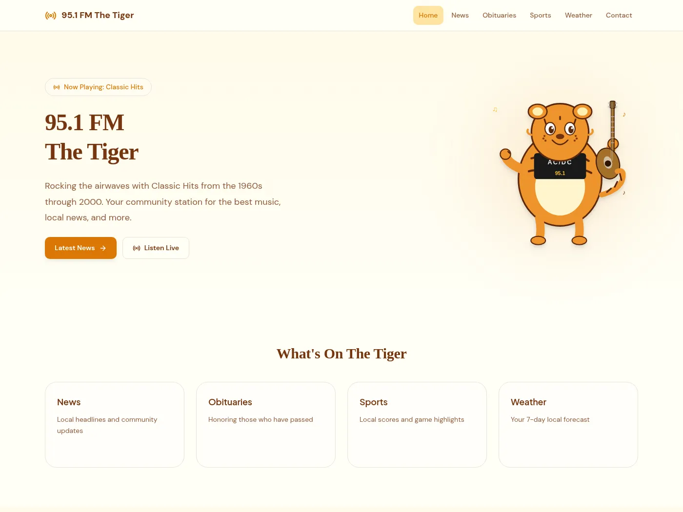 The Tiger Radio Site