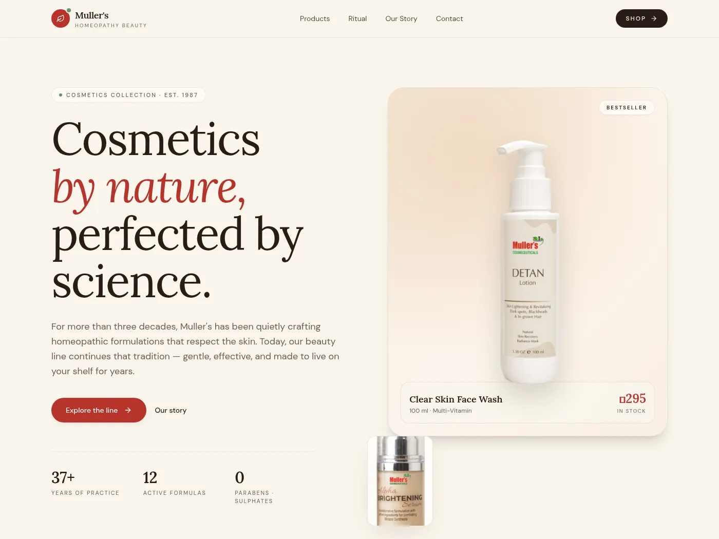 Mullers Homeopathy Beauty