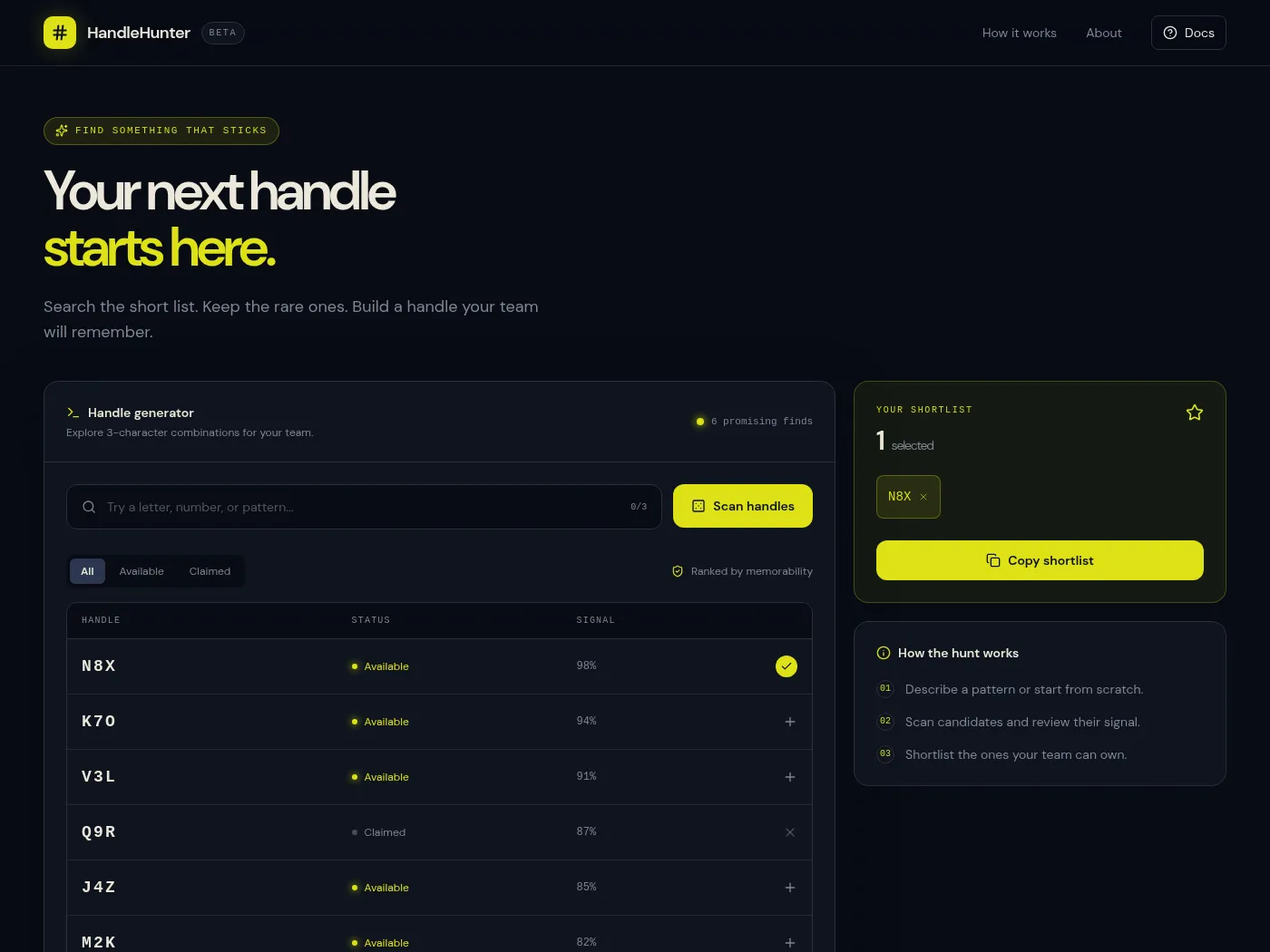 HandleHunter