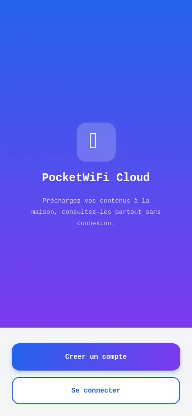 PocketWiFi Cloud