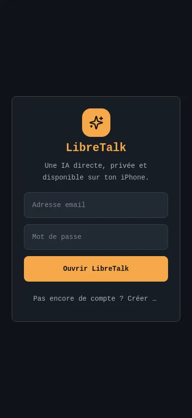 LibreTalk AI Assistant