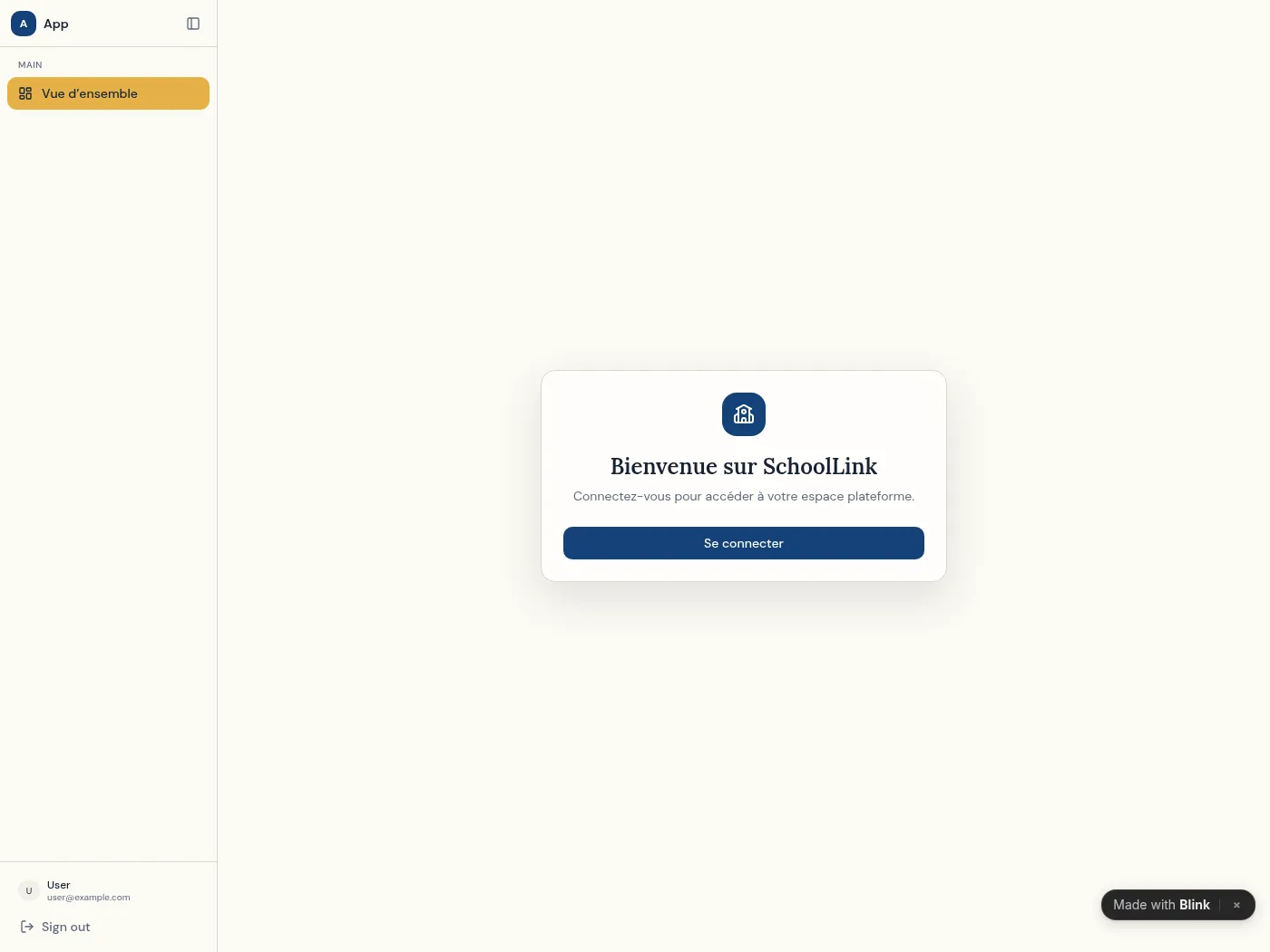 SchoolLink Manager