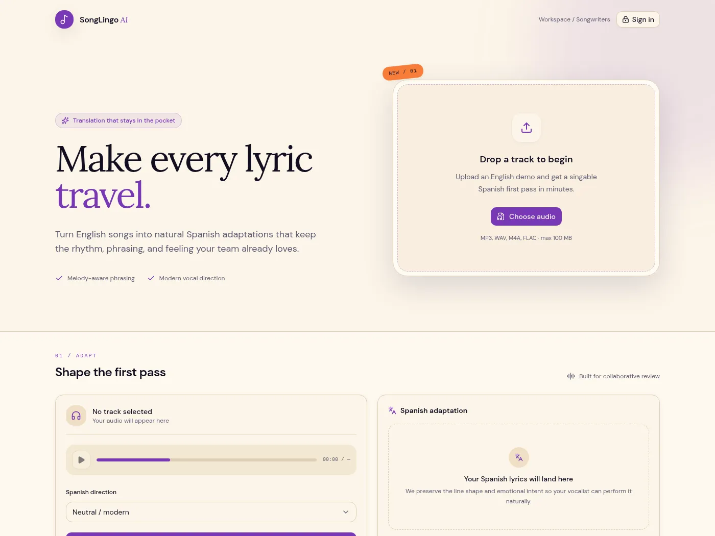 SongLingo AI