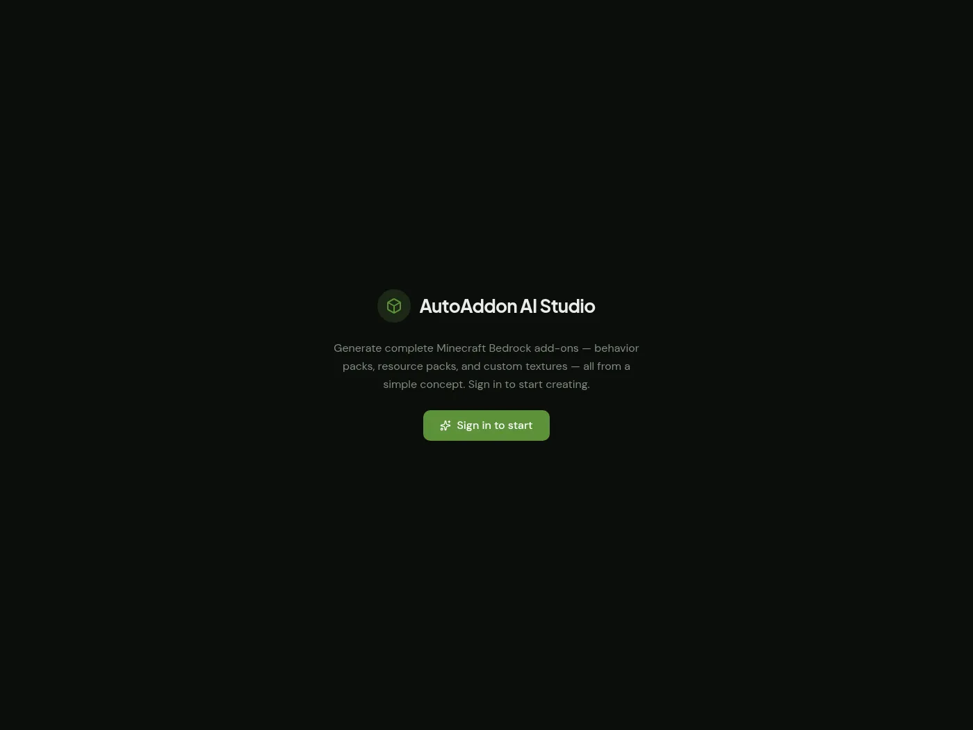 AutoAddon AI Studio