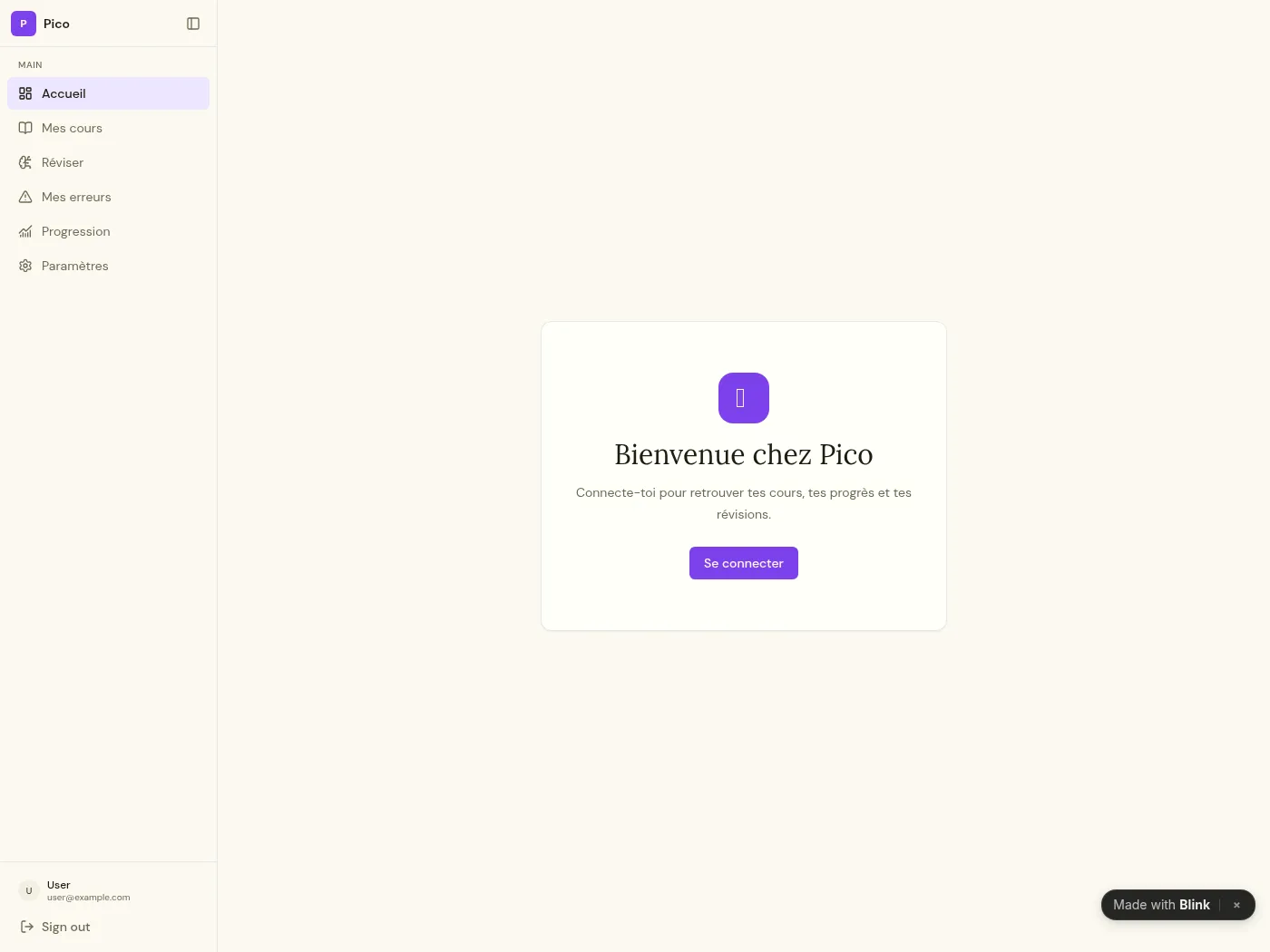 Pico AI Study Buddy