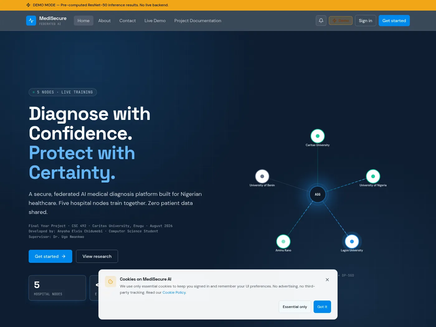 MediSecure AI Platform
