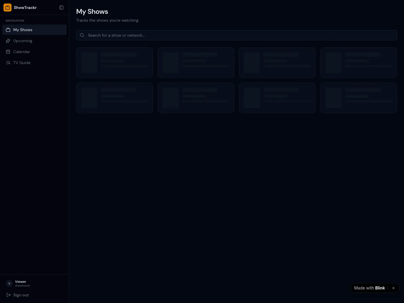 ShowTrackr