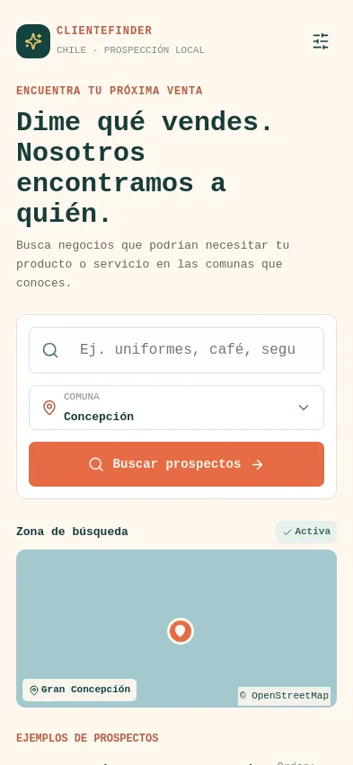 ClienteFinder Chile
