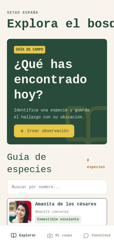 Setas España Móvil