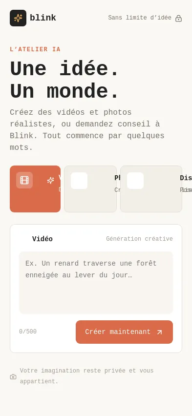 Blink AI Studio