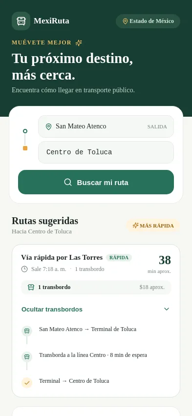 MexiRuta Móvil
