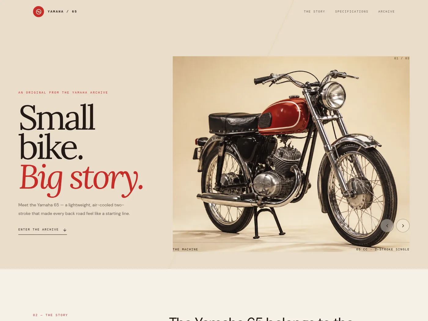 Yamaha 65 Showcase