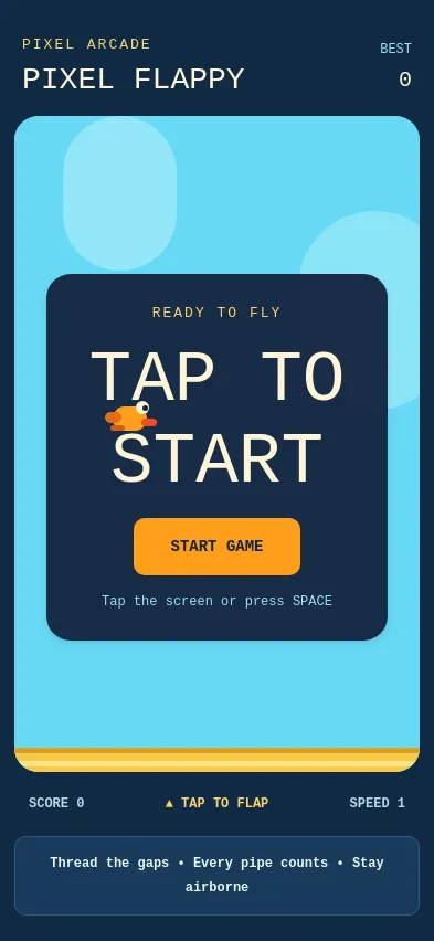 Pixel Flappy Mobile