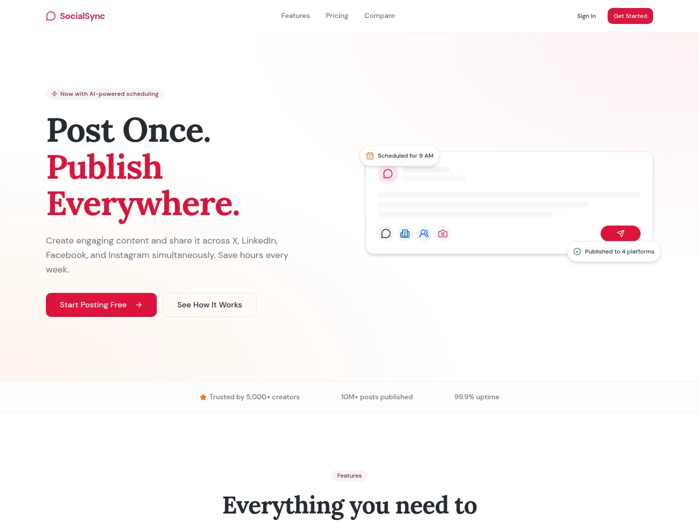 SocialSync Pro