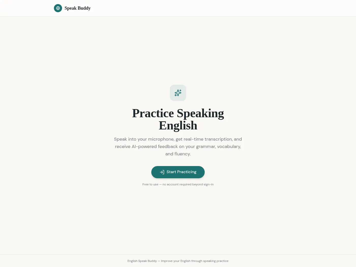 English Speak Buddy