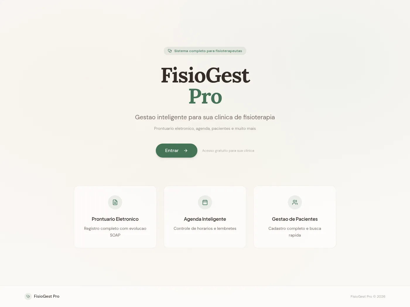 FisioGest Pro