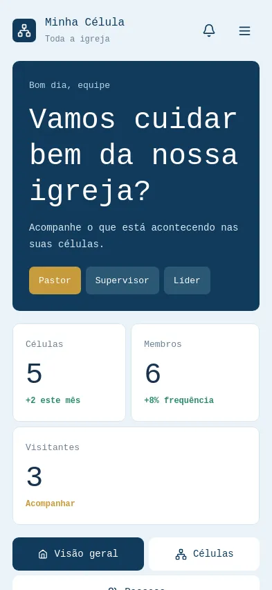 Minha Célula App