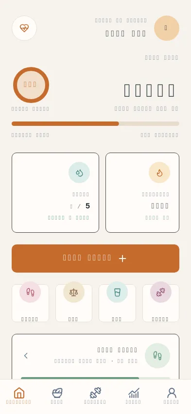 كم آكل؟ Health Tracker